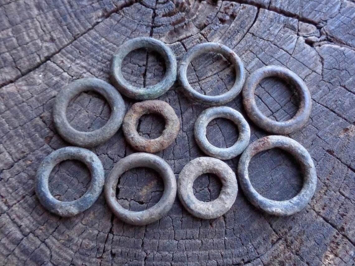 Ancient Bronze/brass/copper Rings 1-19th Century Original | Etsy