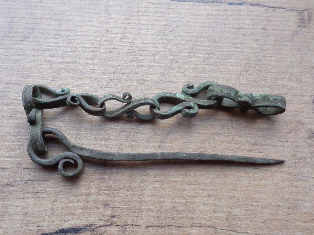 Antique/vintage Copper/bronze Smoking Pipe Cleaner 17-18th Century ...