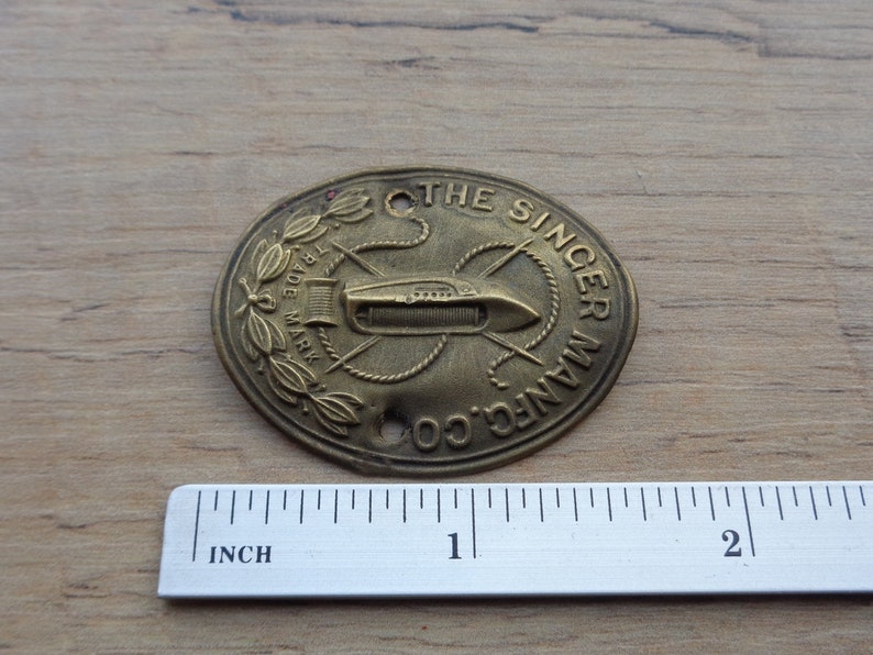 The SINGER Manfg.co Trade Mark Vintage Sewing Machine Label - Etsy