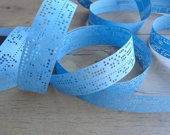 Vintage Mainframe Perforated Computer Punched Paper Tapeold - Etsy