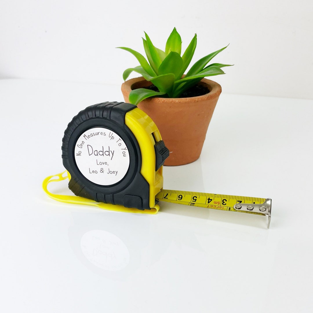 Personalized Tape Measure, Fathers Day Gift for Him, Tape Measure for ...