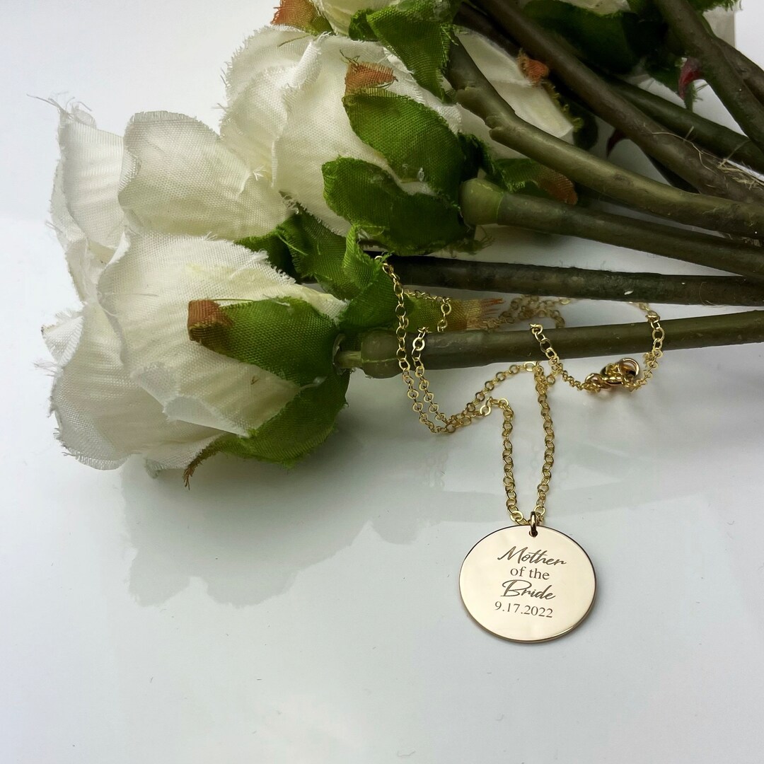 Mother of the Bride, Personalized Necklace for Mother of the Groom ...