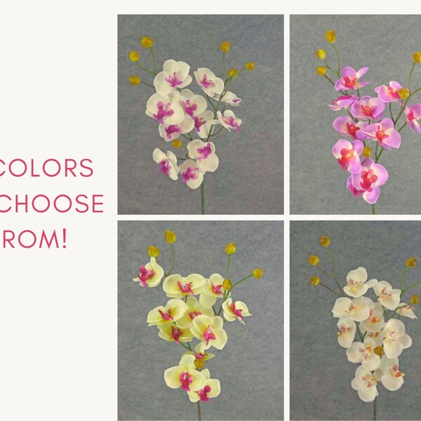 Artificial Orchids - Etsy