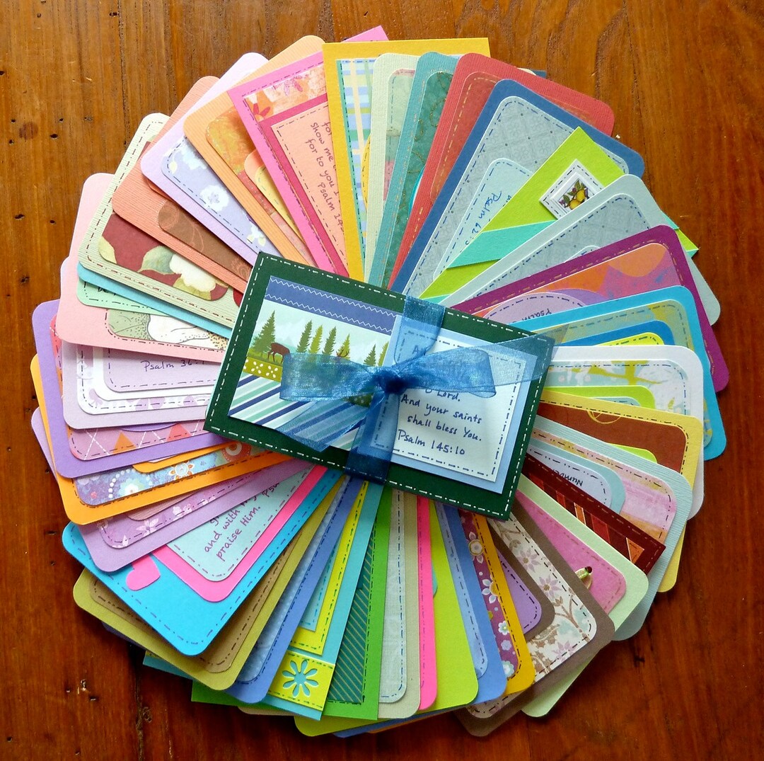 36 Bible Encouragement Cards, Scripture Cards of Your Choice! (or I Can ...