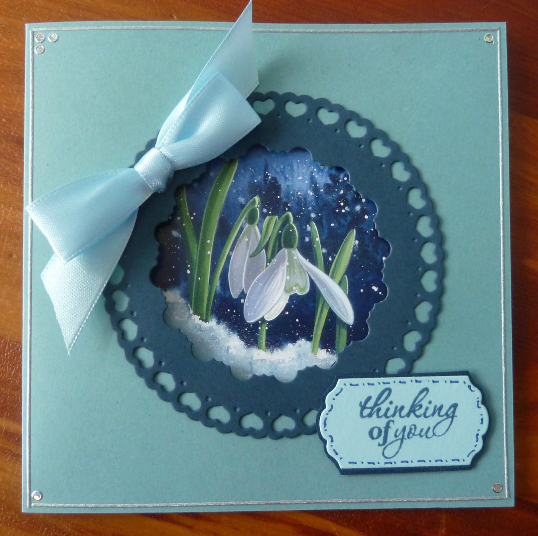 Lovely Sympathy Card, Handmade 5x5 Sympathy Greeting Card, Sweet ...