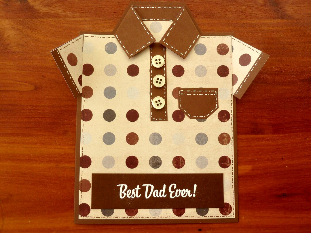 Happy Fathers Day Card, Fun Father's Day Greeting Card, Handmade 5x7 ...