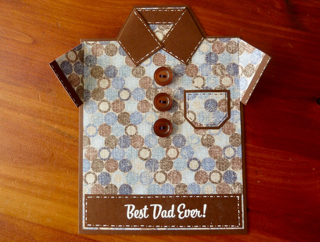 Happy Fathers Day Card, Fun Father's Day Greeting Card, Handmade 5x7 ...