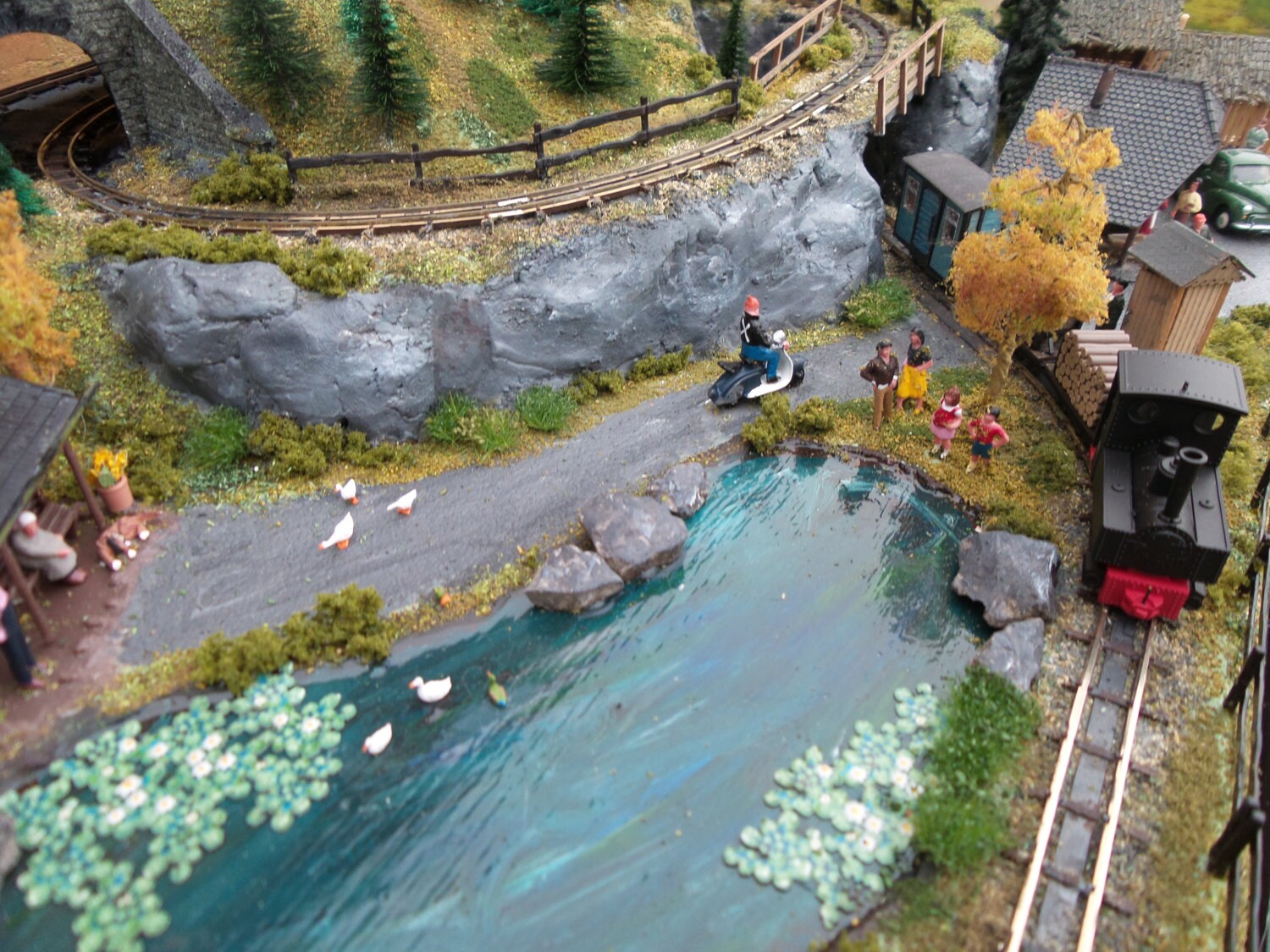 Charming Narrow Gauge Model Railway in a Briefcase - Etsy