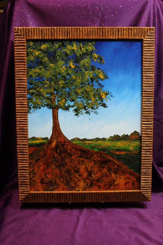 Tree Roots Underground Painting
