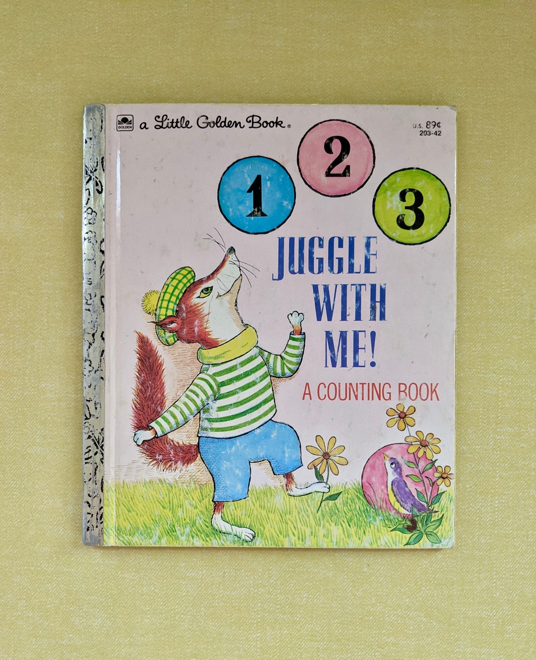 Vintage Children's Book 1 2 3 Juggle With Me! A Counting Book Little ...