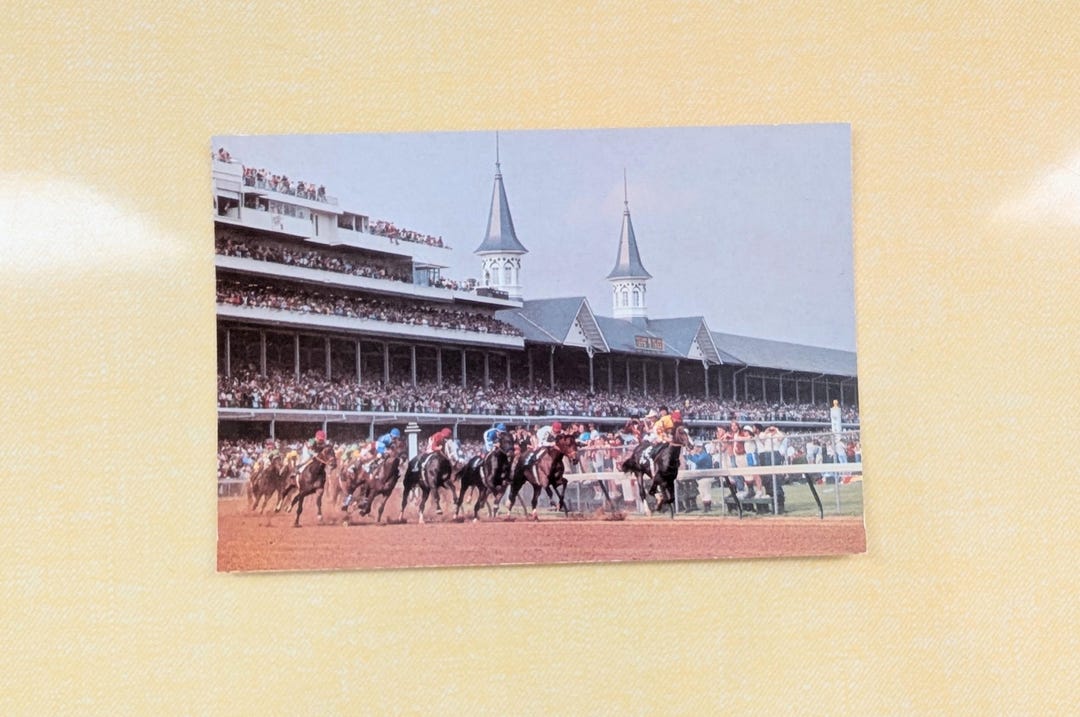 Vintage Unused Postcard From the Kentucky Derby Museum of Churchill ...