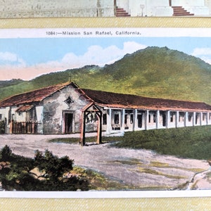 Three Vintage Unused California Mission Postcards - Etsy