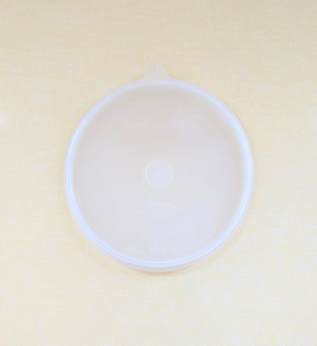 6.25 Inch Round Tupperware Tupper Seal Replacement Lid - Etsy