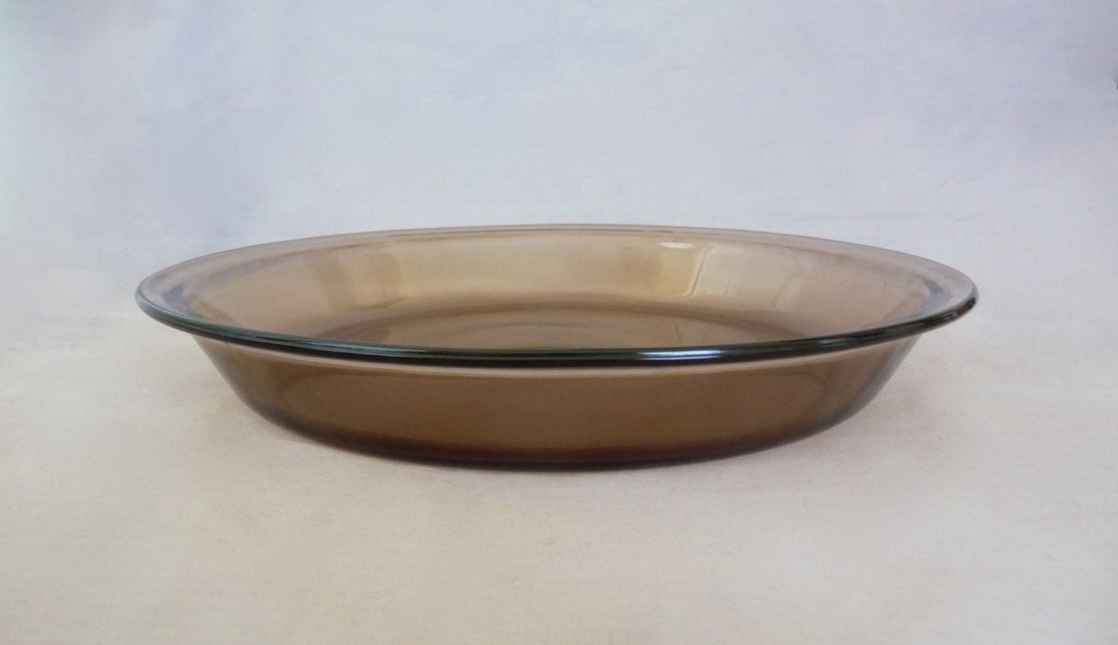 Amber Pyrex Pie Pan - Etsy