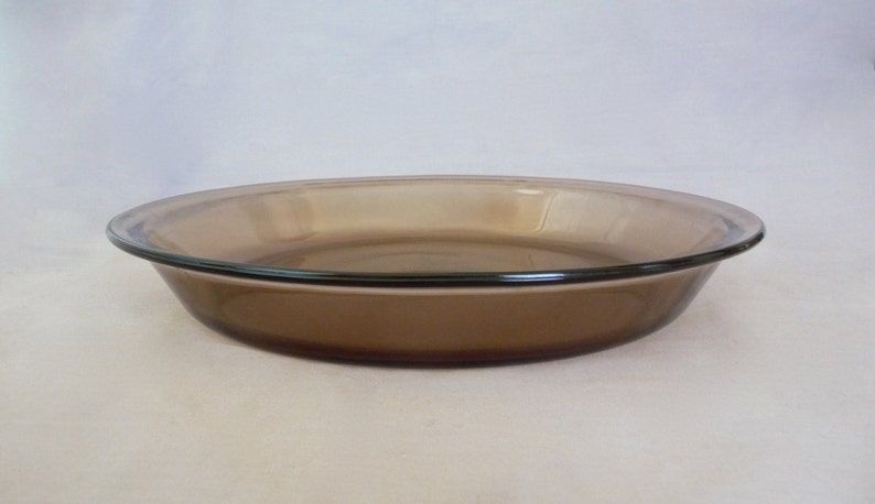 Amber Pyrex Pie Pan - Etsy