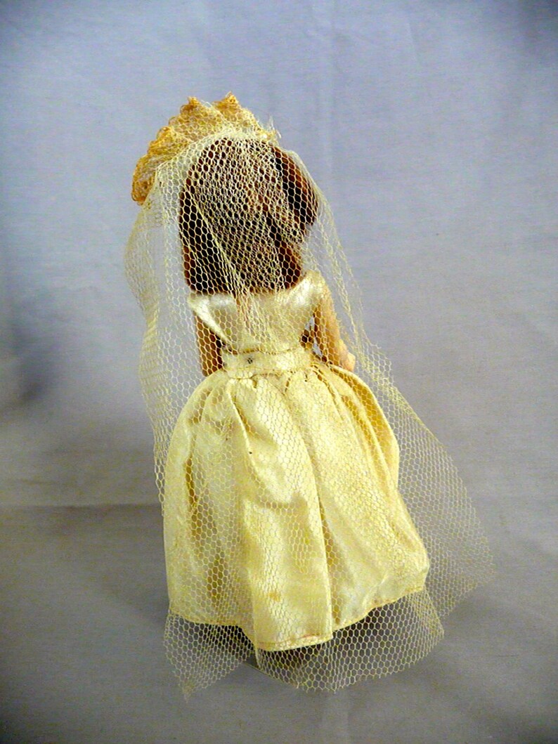 Vintage Bride Doll - Etsy