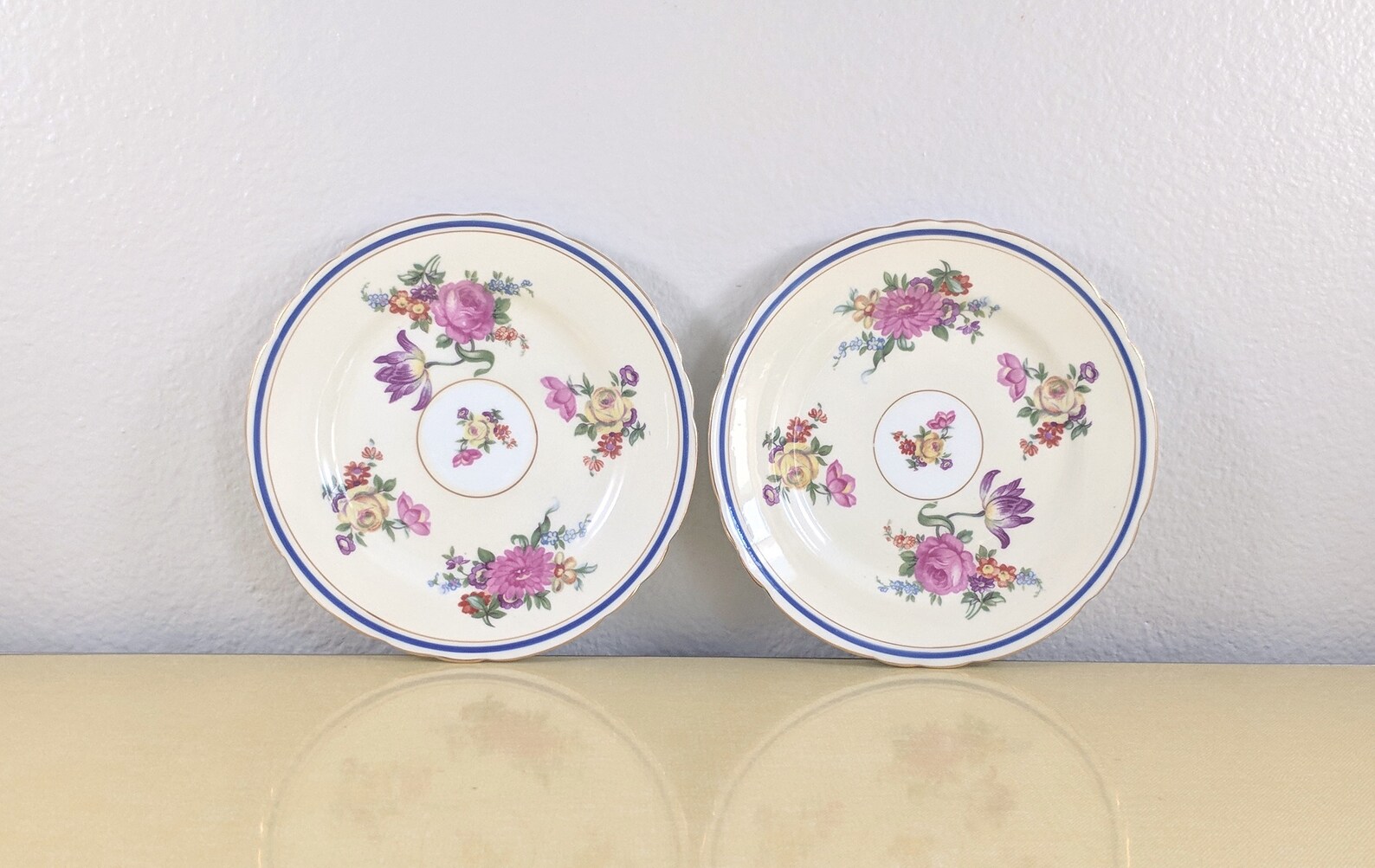 Aynsley Claridge Bone China Bread and Butter Plates - Etsy