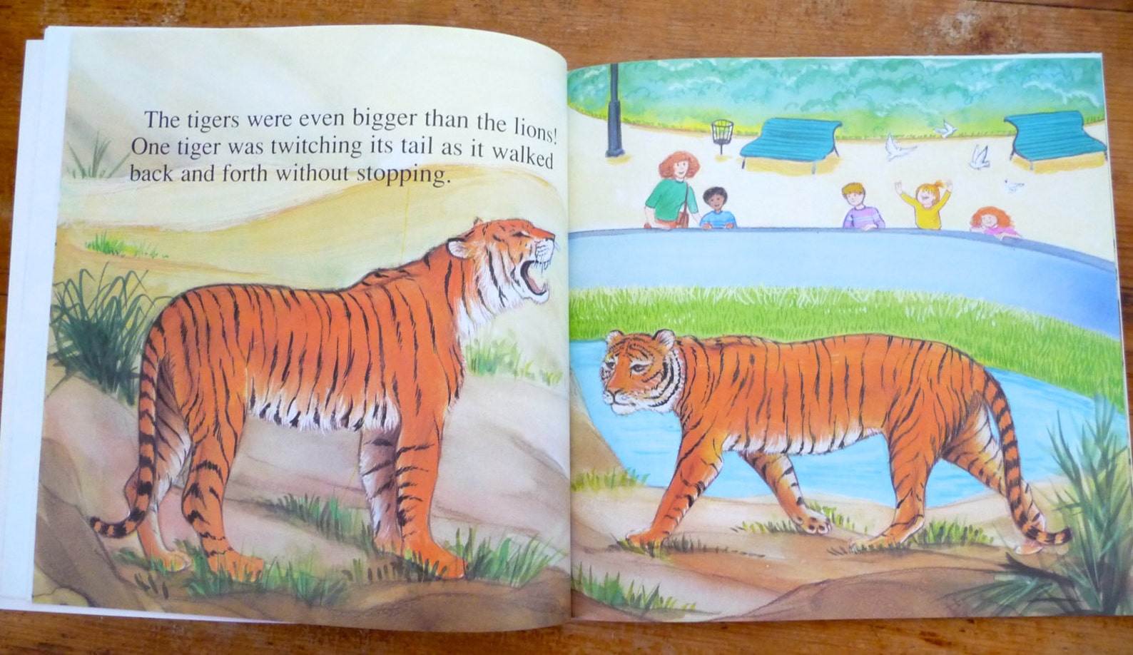 Vintage Children's Book My First Visit to the Zoo - Etsy