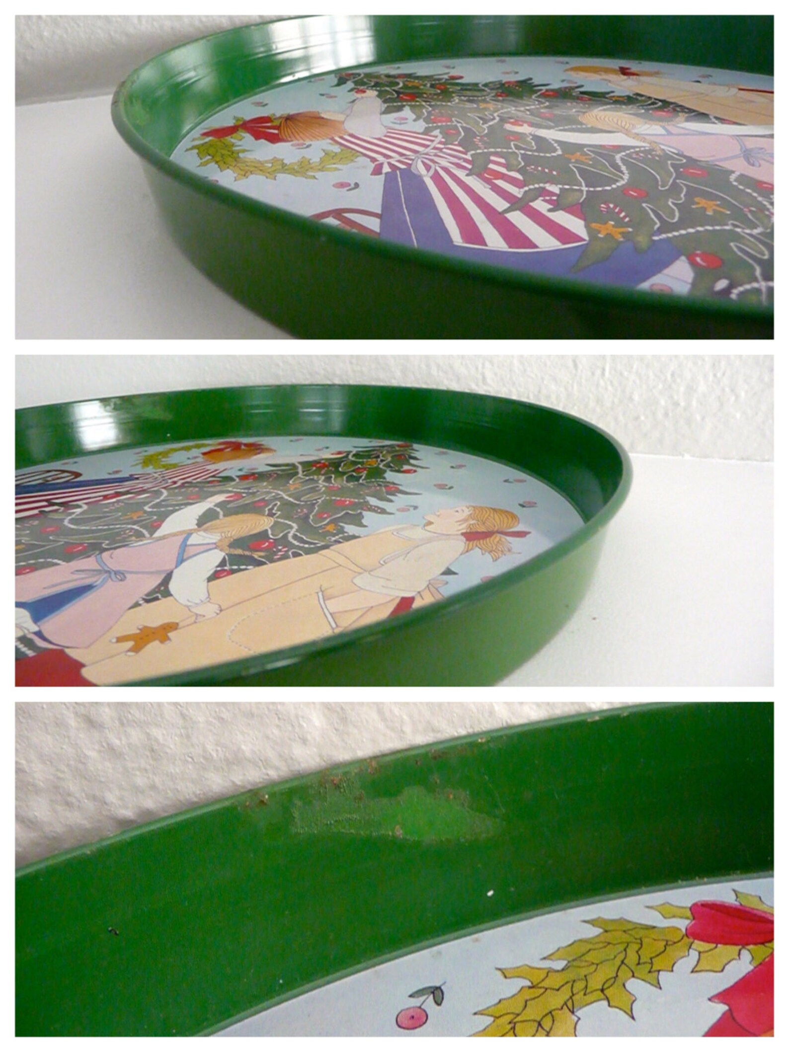 Vintage Christmas Tray - Etsy