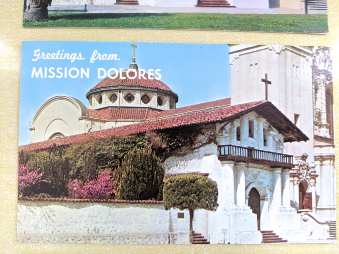 Three Vintage Unused California Mission Postcards - Etsy