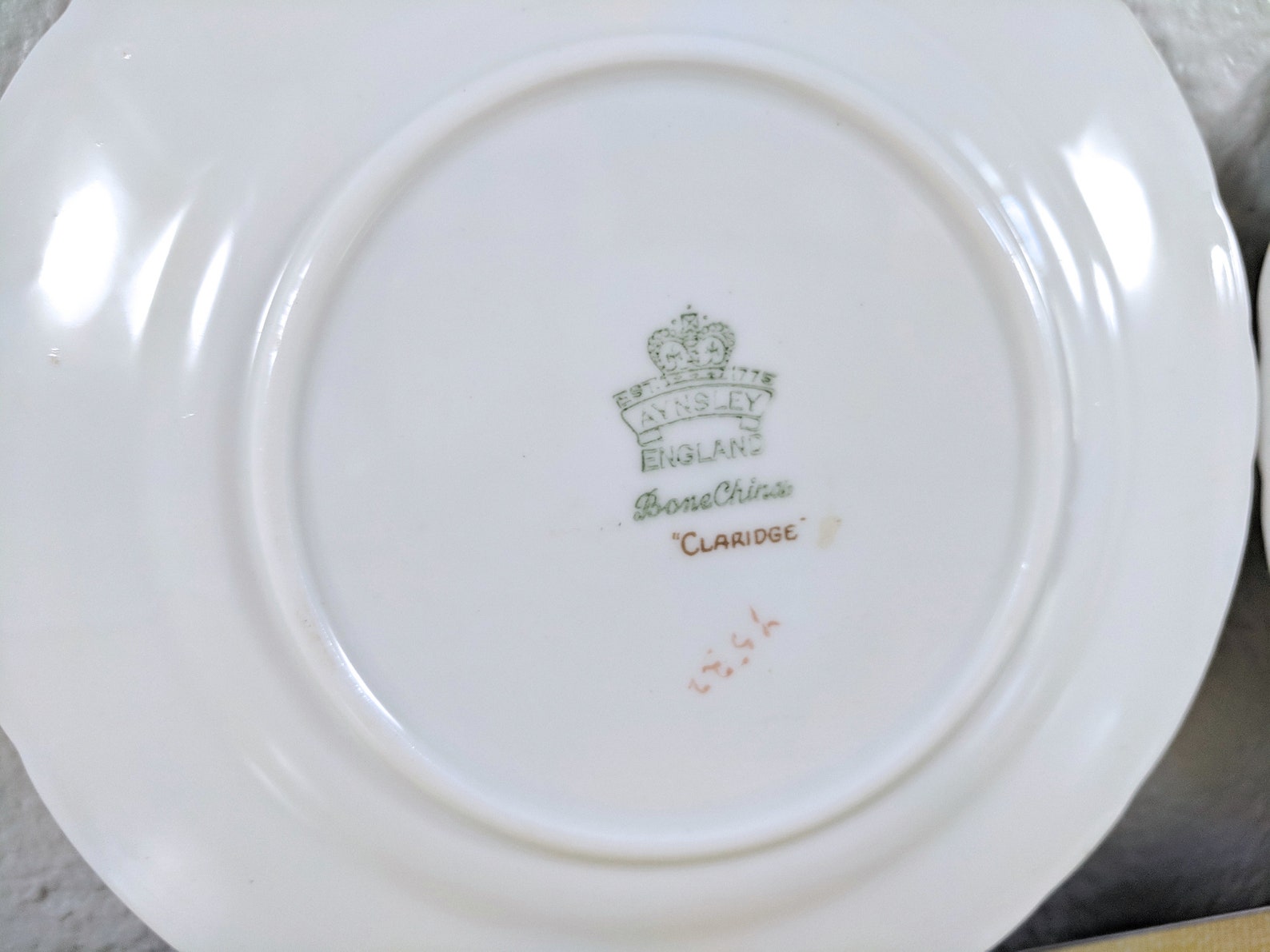 Aynsley Claridge Bone China Bread and Butter Plates - Etsy