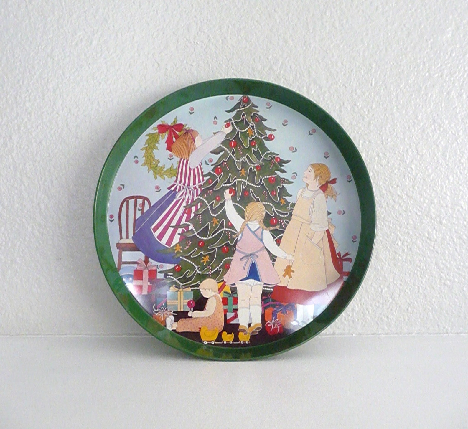 Vintage Christmas Tray - Etsy