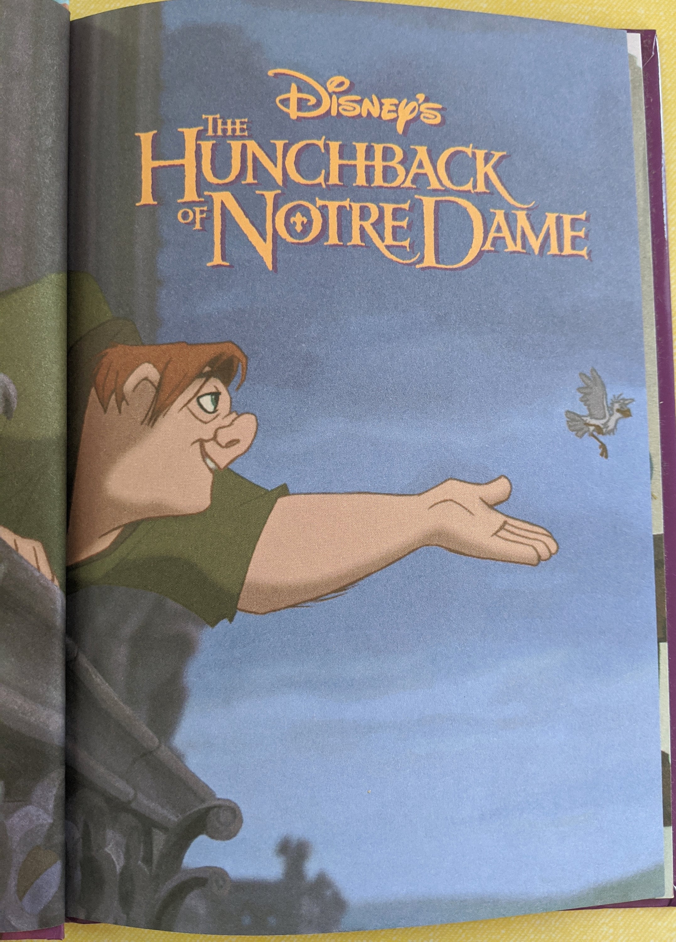 Disney's The Hunchback of Notre Dame Hardcover Book - Etsy España