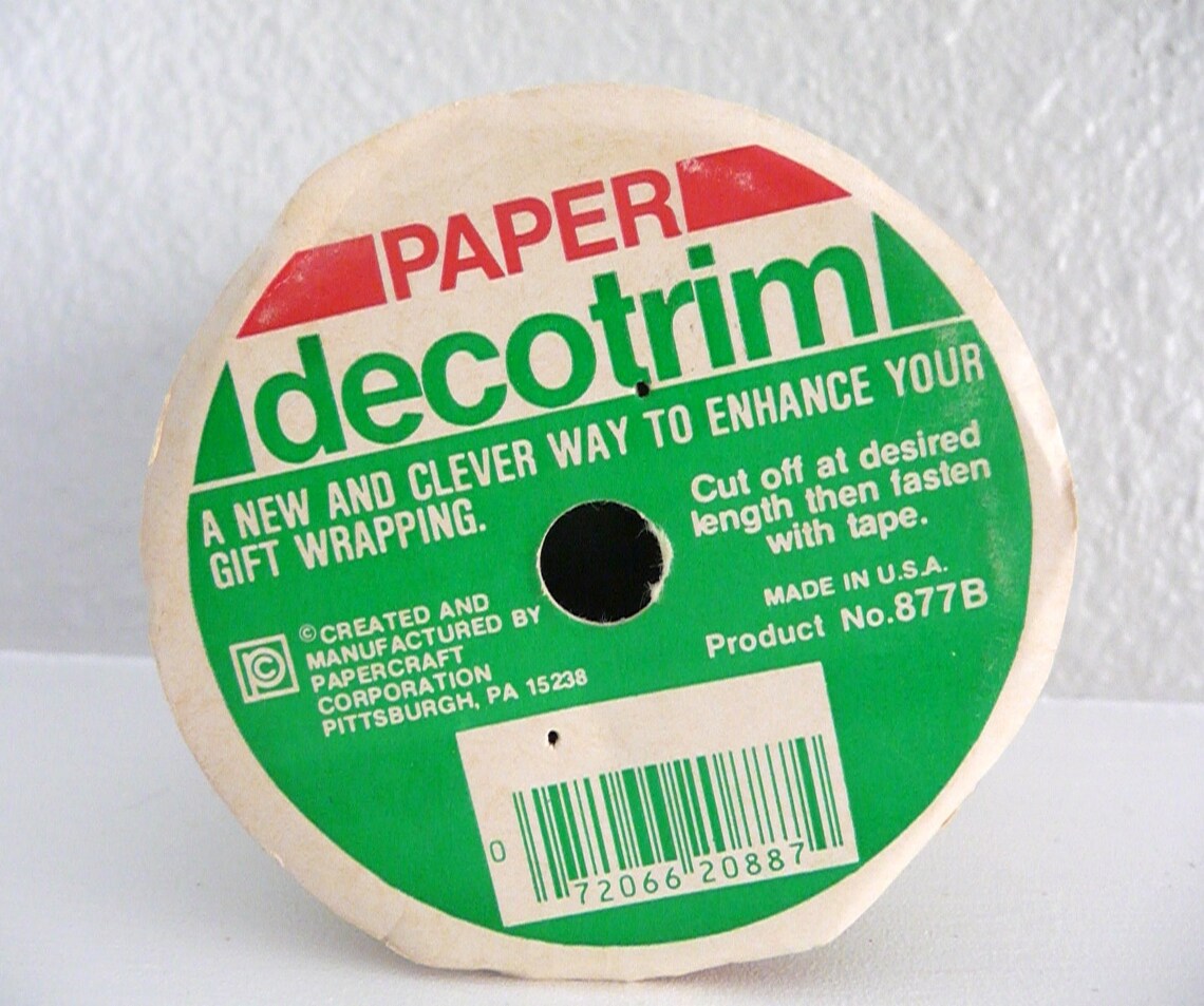 Vintage Christmas Papercraft Decorating Trim Decotrim - Etsy