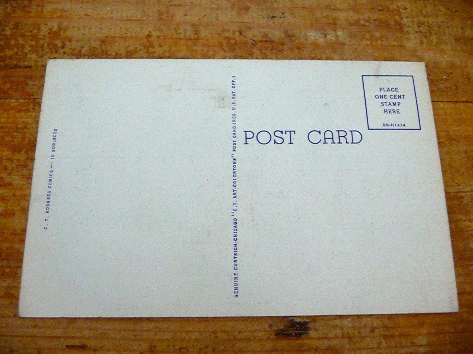 Vintage 1920's Postcard - Etsy