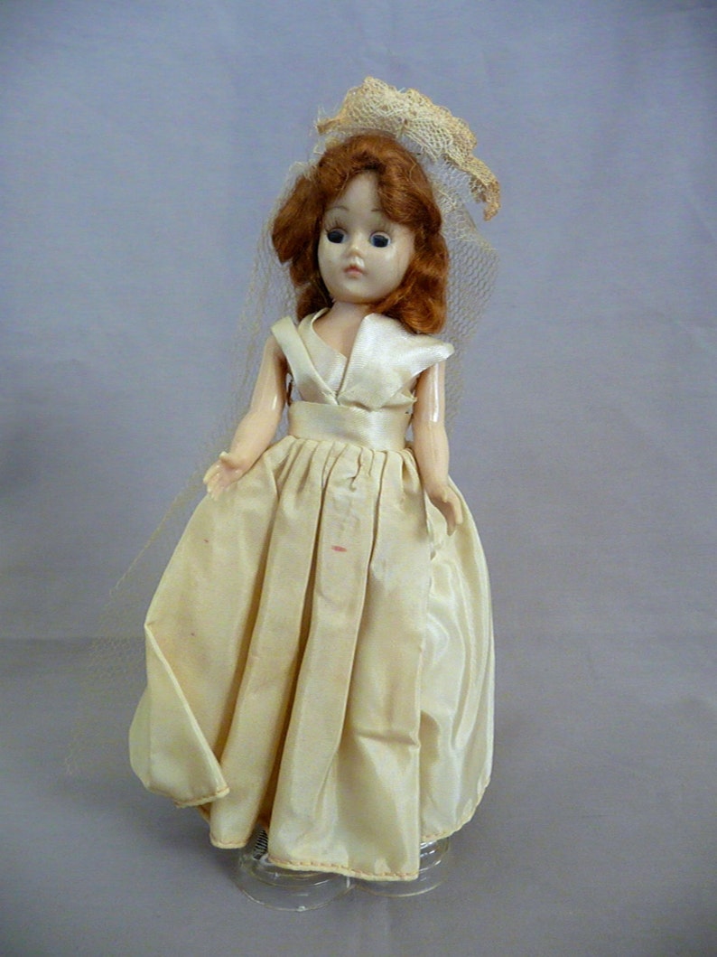 Vintage Bride Doll - Etsy