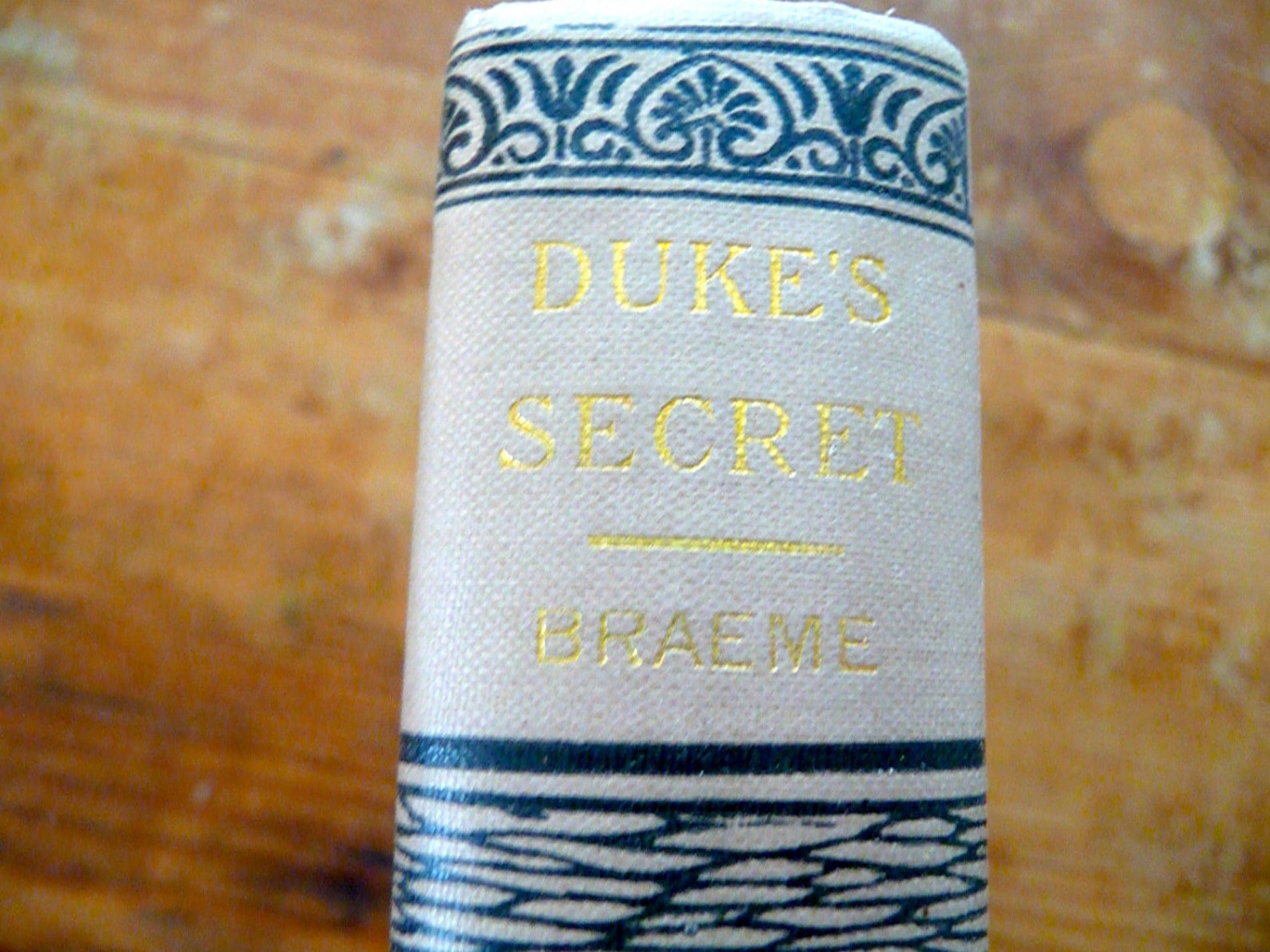 Antique Book - the Duke's Secret - Etsy