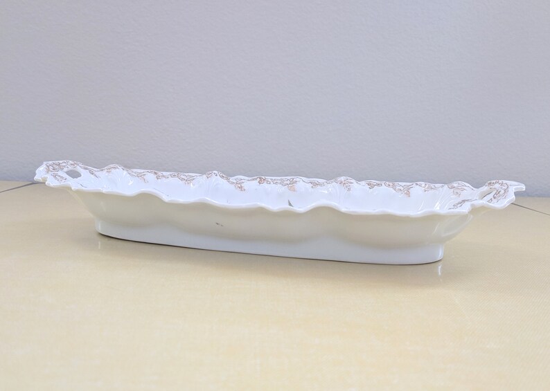 Vintage Pink Floral Serving Dish - Etsy