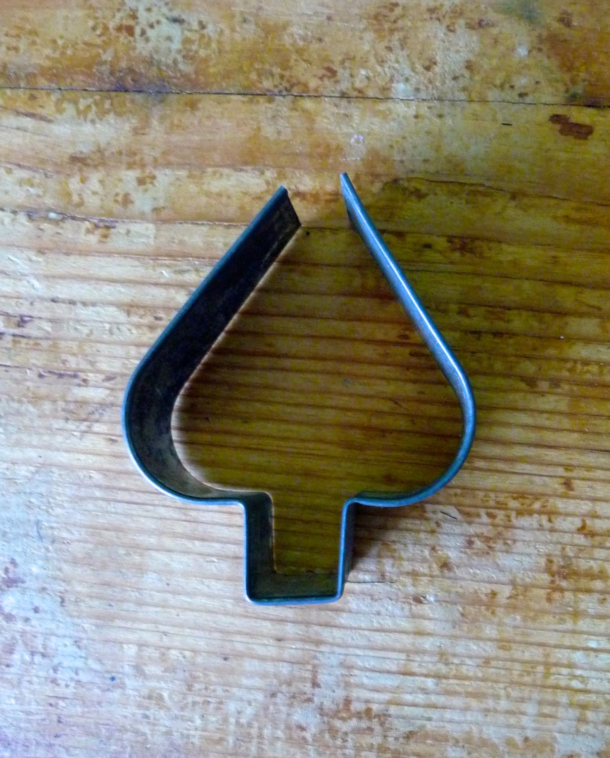 Vintage Metal Spade Cookie Cutter - Etsy