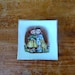 Small Square Decorative Plate With Hummel Style Children and Dog or ...