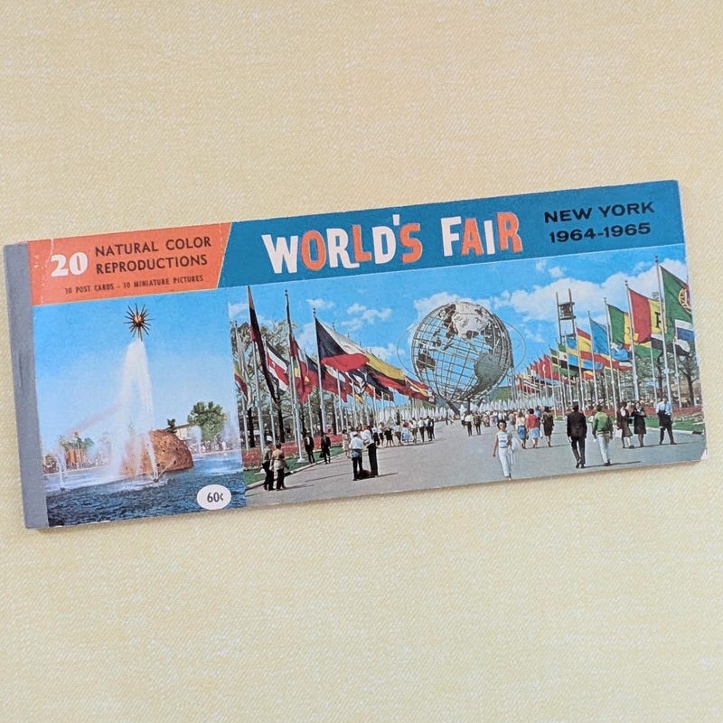 Worlds Fair Postcard - Etsy