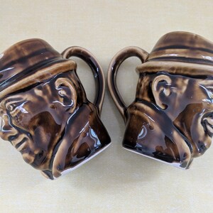 Pair of Head Shaped Mugs - Etsy