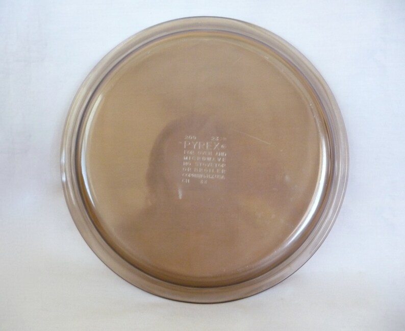 Amber Pyrex Pie Pan - Etsy