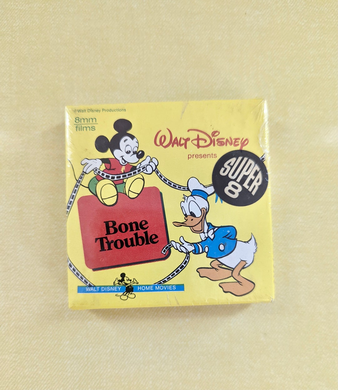 Walt Disney Presents Bone Trouble Super 8mm Black and White Film Walt ...