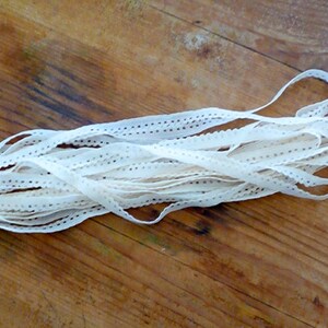 Vintage Cream Colored Ribbon - Etsy