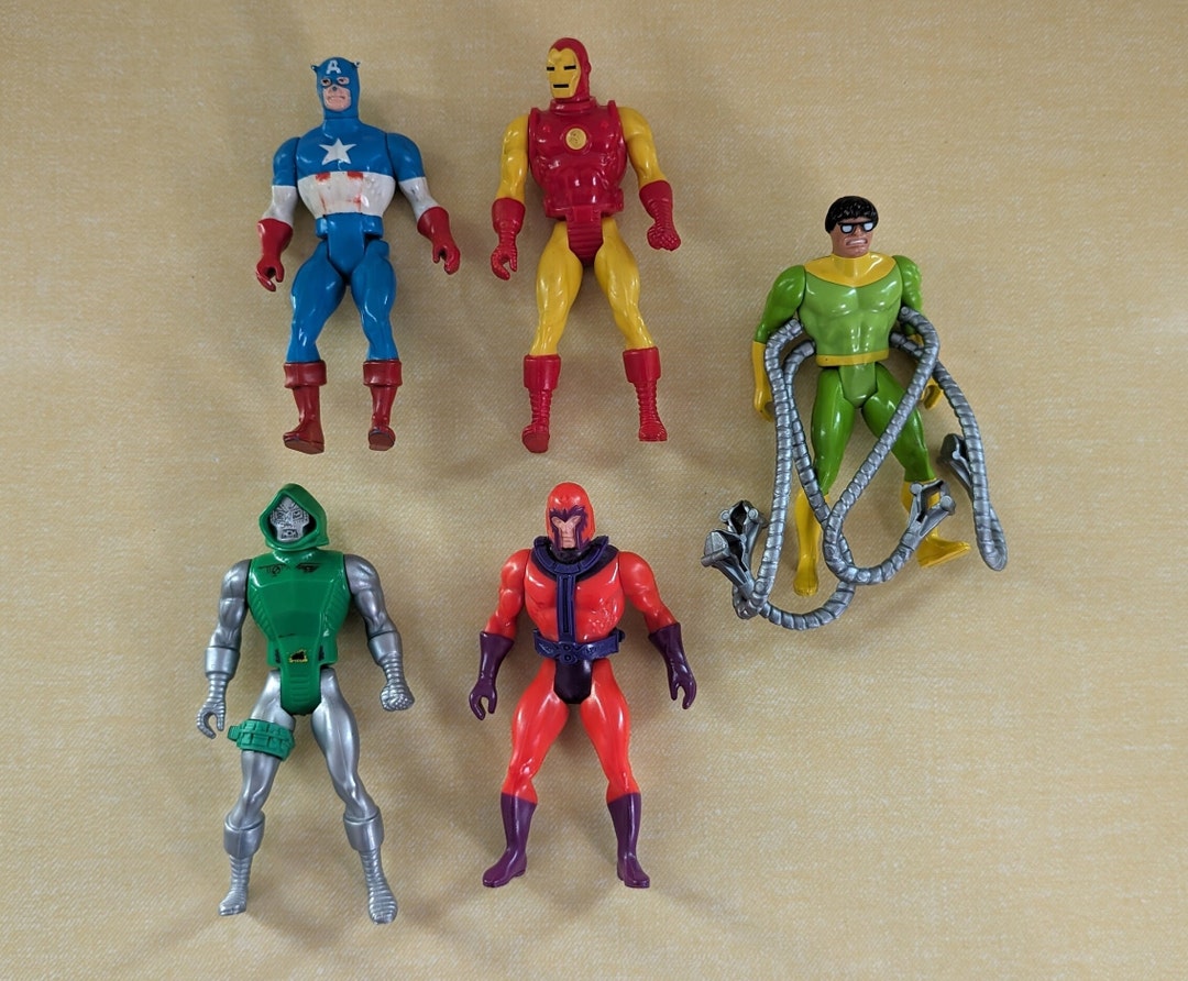 1984 Marvel Comics Action Figure Magneto, Superhero, Villain - Etsy