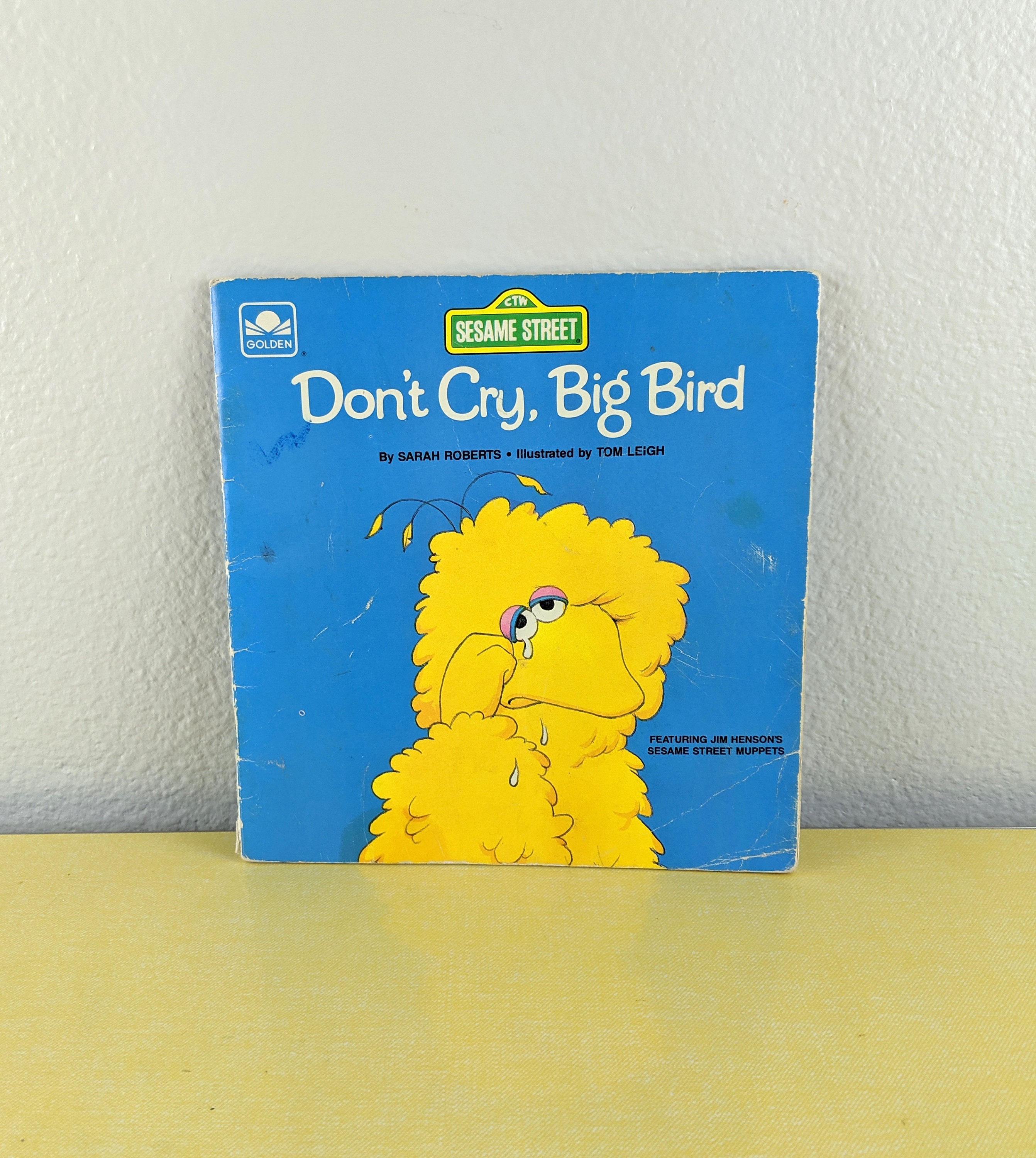 Sesame Street Book Don't Cry, Big Bird - Etsy