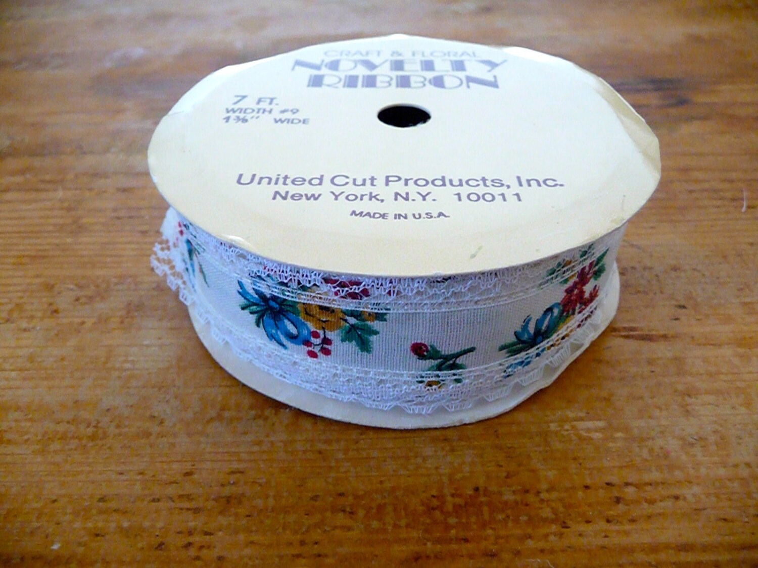 Vintage Floral and Lace Novelty Ribbon - Etsy