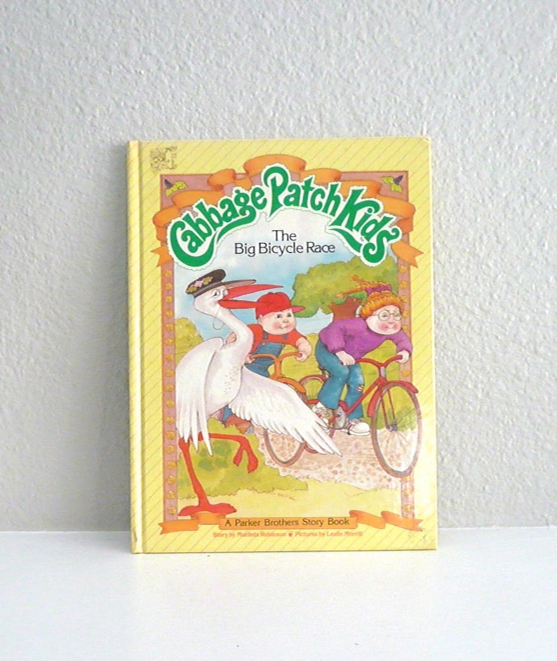 Cabbage Patch Kids the Big Bicycle Race Vintage Story Book - Etsy