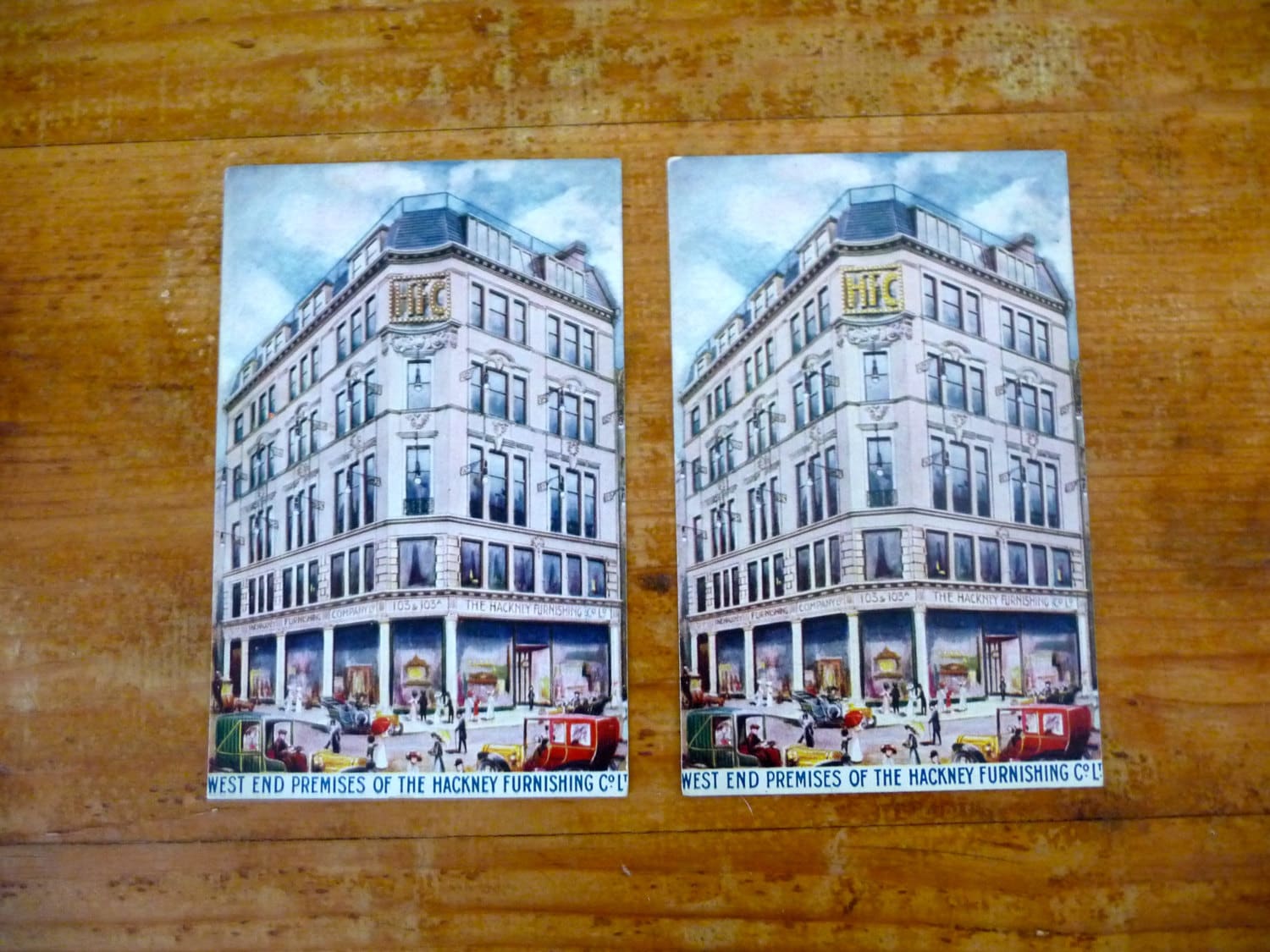 Antique British Postcard of Hackney Furnishing Co From the Early 1900's ...