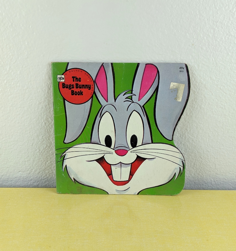 The Bugs Bunny Book A Golden Shape Book - Etsy