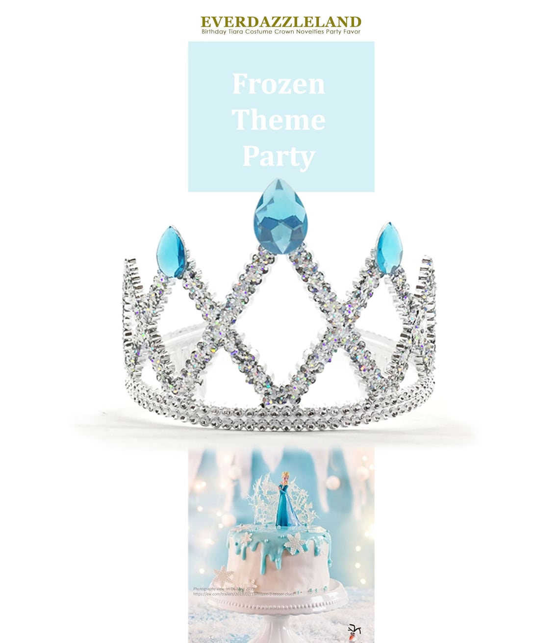 Frozen Princess Tiara Frozen Elsa Tiara Disney Princess Elsa - Etsy Canada