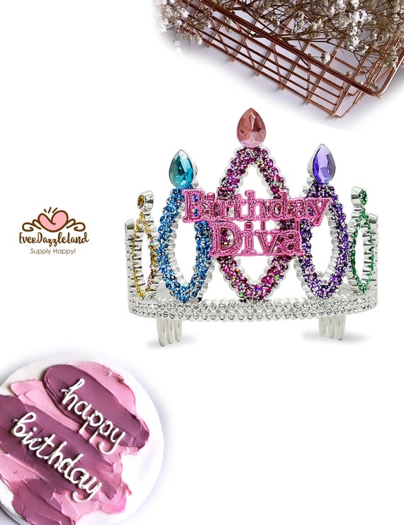 Pink Diva Crowns