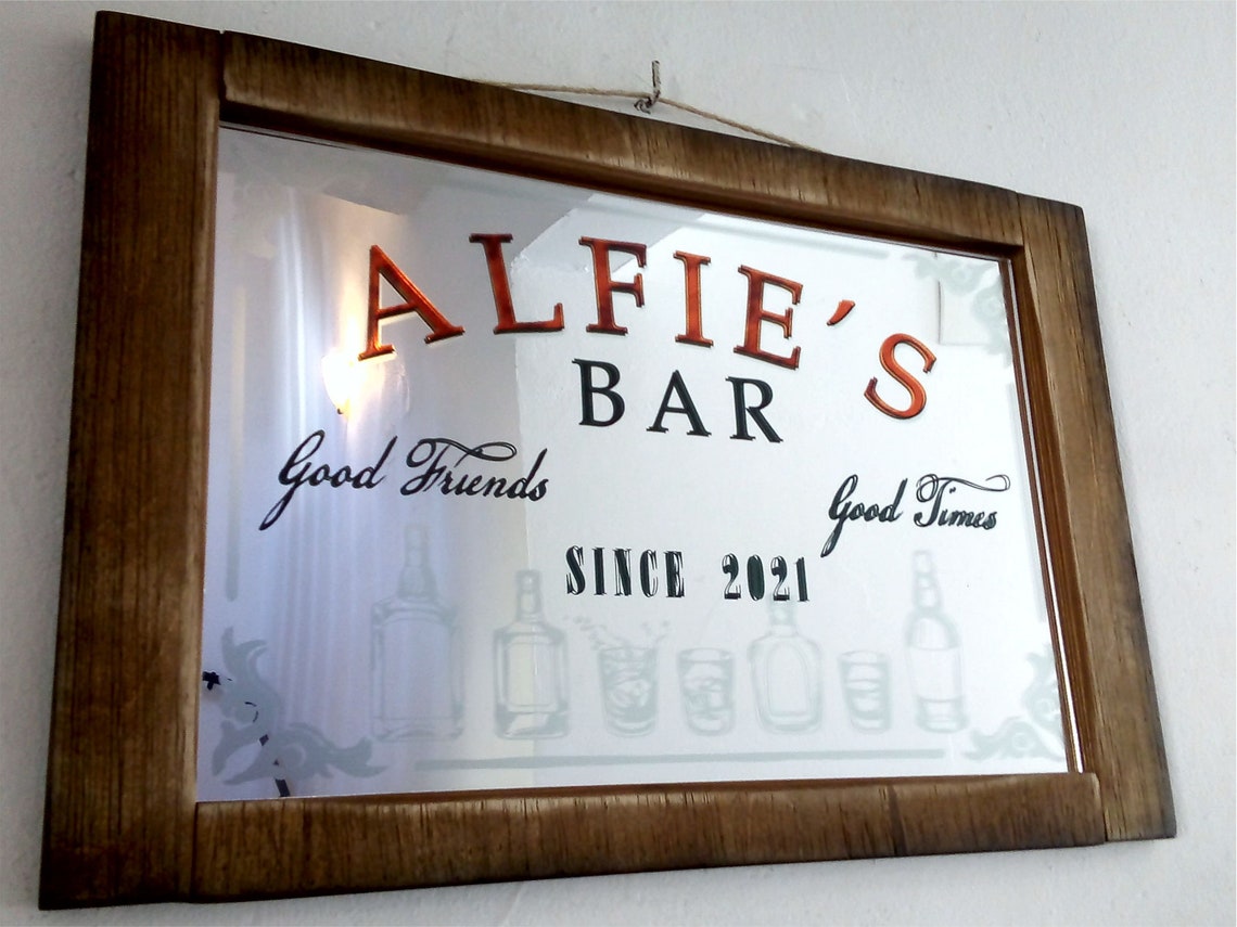 Personalized Mirror Decorative Framed Acrylic Mirror for Home - Etsy