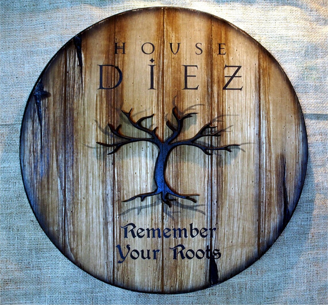 Personalized Decor Sign Inspired by Fantasy Novels Wooden | Etsy