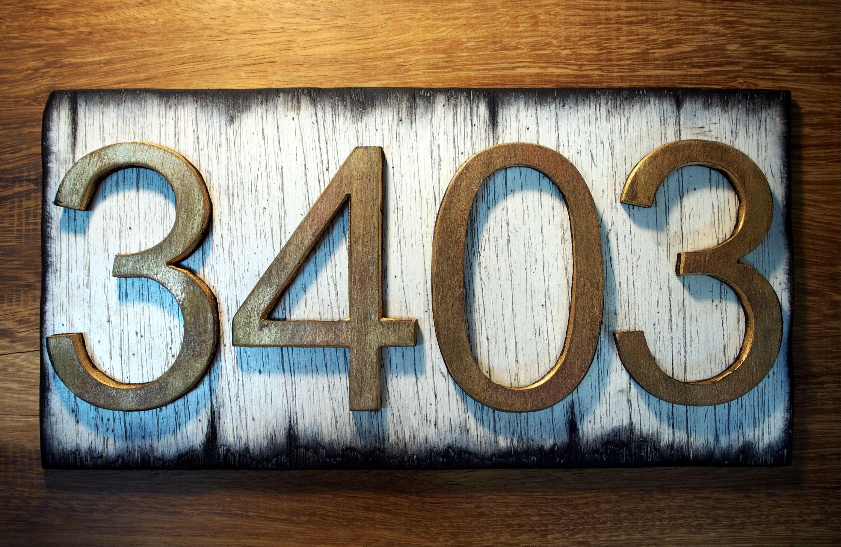 Custom Address Plate